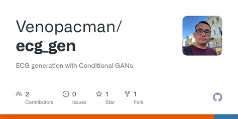 Github Venopacmanecggen Ecg Generation With Conditional Gans