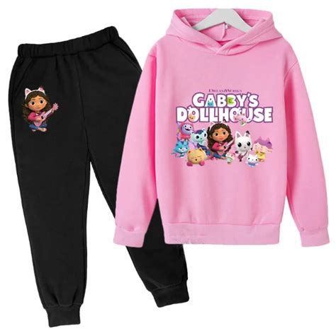 Komplet Dresowy Bluza Kaptur Spodnie Dres Koci Domek Gabi Gabby S Dollhouse Cena Opinie