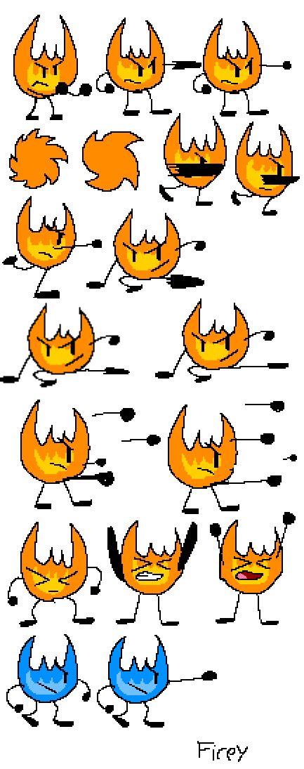 Firey Sprite Sheet By Sonicthegod28 On Deviantart