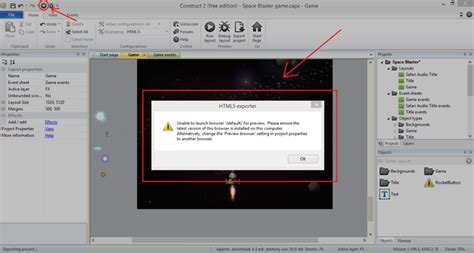 Ответы Mail ru При просмотре не открывается проект в Construct 2 что