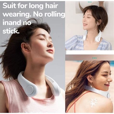 Sg Seller 🇸🇬 Leafless Fan Usb Rechargeable Portable Outdoor Hanging