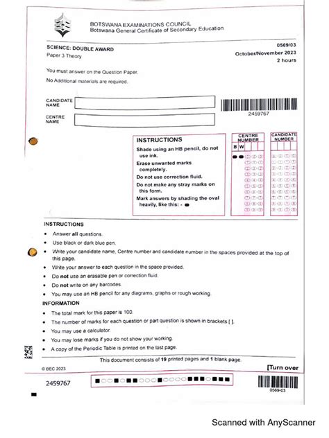 Bgcse Pp3 Sda 2023 Question Paper Pdf
