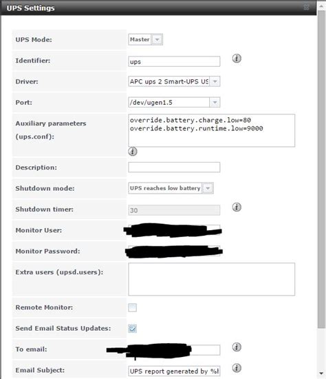 SOLVED Setting Up APC UPS TrueNAS Community