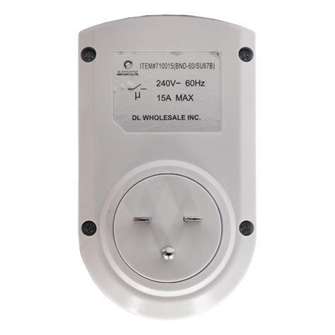 240v Single Outlet Digital Timer Box Of Rain Organic Garden Center