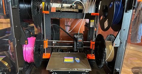 Filaments And Prusa Buffer Mmu3 In Prusa Enclosure With Mk4 By Zdenekggs Download Free Stl