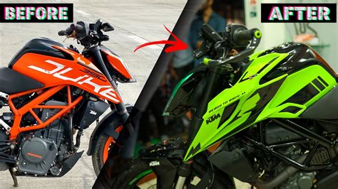Duke 390 Modified Super Duke Look And X3 Se Kit Akshay Gayakwad Youtube