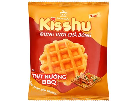 Bánh Trứng Tươi Vị Bbq Kisshu Bảo Ngọc 96g Tại Bách Hóa Xanh