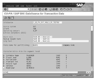 Extraction From CO And PA Using SAP BW Continued SAP ABAP