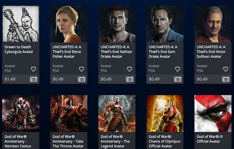Avatares já estão disponíveis para PlayStation 4