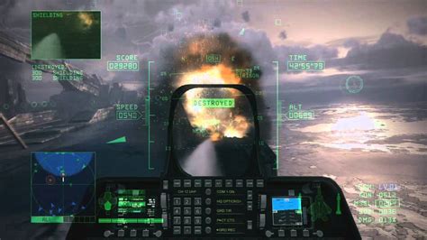 Ace Combat Fires Of Liberation Campaign Mission Chandelier Ending Credits YouTube