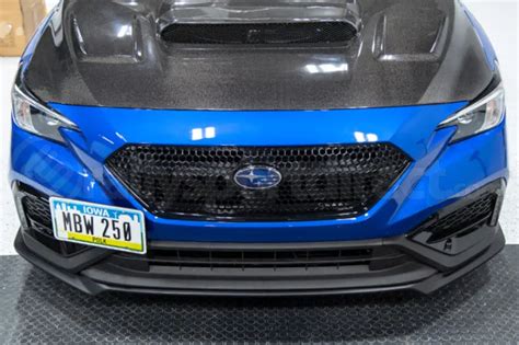 Olm S Style Matte Black Front Lip Wrx 2022 Subie Supply Co