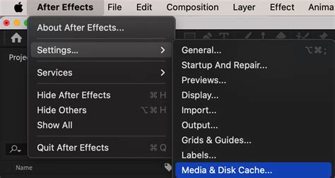 How To Change Disk Cache Folder After Effects AEJuice