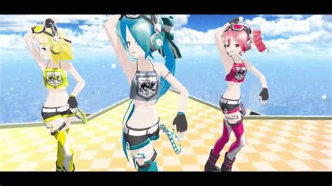 Mmd Prisim Heart Lat Shiki Miku Rin Teto Youtube