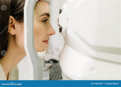 Optical Coherence Tomography Oct Scan To Create Pictures Of The Back Of Eye Examination Of Eyes
