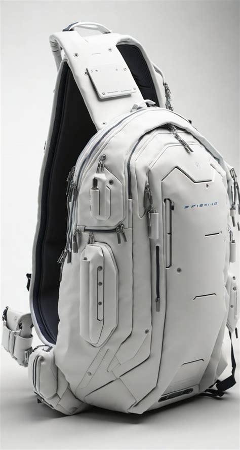 Futuristic Tech Backpack for Next-Gen Explorers