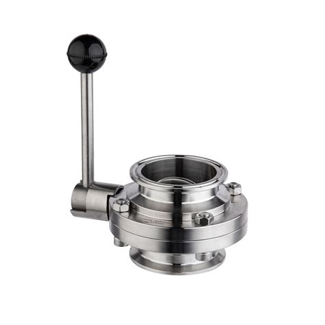 Stainless Steel Sanitary Hygienic Butterfly Valve China Butterfly Valve And Sanitary Valve