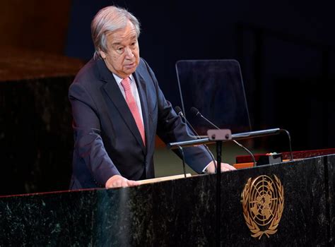 El Jefe De La Onu Alerta De Un Gran Peligro Para El Mundo