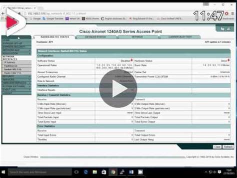 How To Configure Standalone Cisco Access Point From GUI And Configure