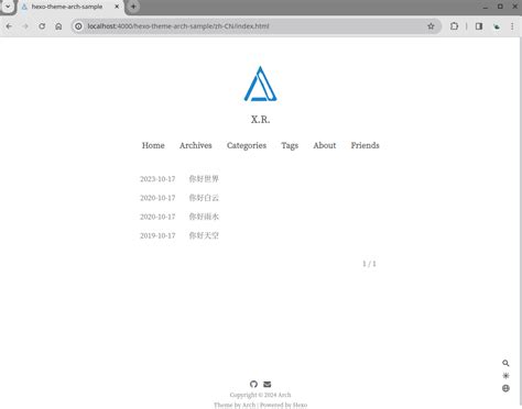 GitHub Sissilab Hexo Theme Arch A Light And Simple Hexo Theme Supporting Multiple Language Posts