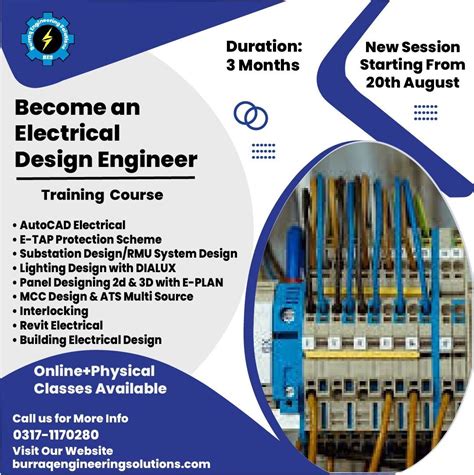 burraq engineering solutions on linkedin become an electrical design
