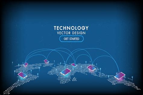 Premium Vector Technology Background