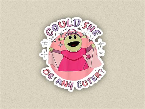 Whos That Wonderful Girl Sticker Mona Nanalan Could She Etsy