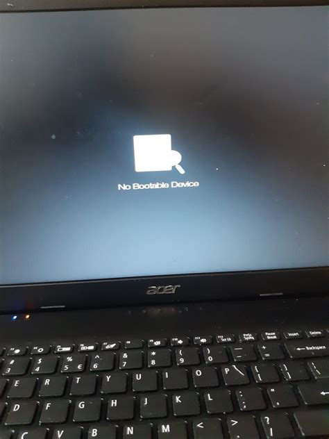 Please Help How Do I Solve The No Bootable Device Problem On Aspire 3