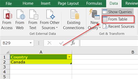 Sql Server Data Flow Into Excel Template With Power Query Function Based Parameter