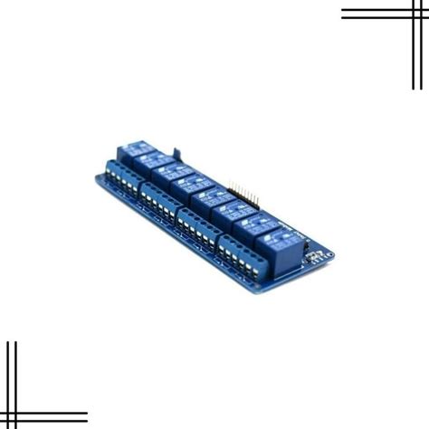 Módulo Relé Para Arduino 8 Canais 5v 10a Picautomoção Robomix Relé Magazine Luiza
