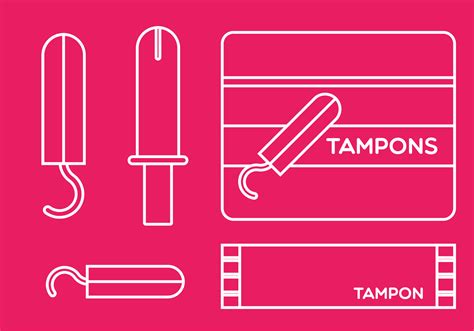 Free Tampon Line Icons 101512 Vector Art At Vecteezy