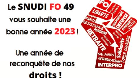Le SNUDI FO vous souhaite une très belle année Fédération Nationale de lEnseignement
