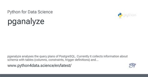 Pganalyze Python For Data Science 24 3 0