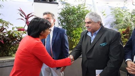 Vicepresidenta Delcy Rodríguez se reunió con el potencial nuevo