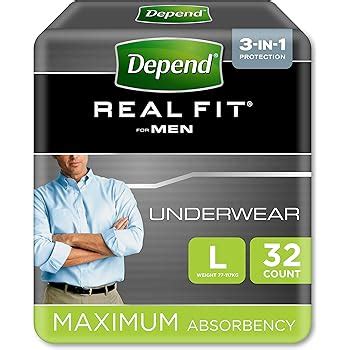 Depend Comfort Protect Incontinence Pants For Men Large Extra Large Pants Amazon Co Uk