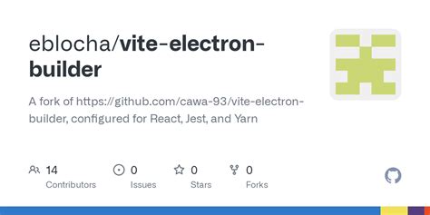 GitHub Eblocha Vite Electron Builder A Fork Of Https Github Com Cawa 93 Vite Electron