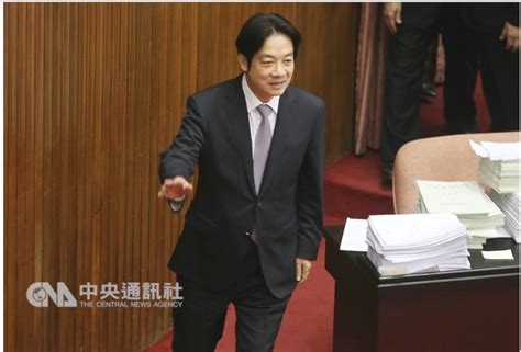 時間到了 台灣行政院長賴清德宣布明日率內閣總辭 蔡英文 賴清德 行政院長 總辭 希望之聲