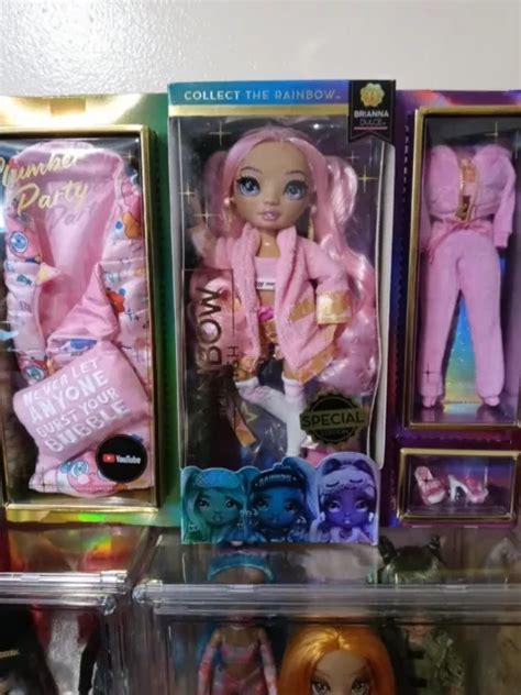Rainbow High Slumber Party Brianna Dulce Fashion Doll Playset Pink £