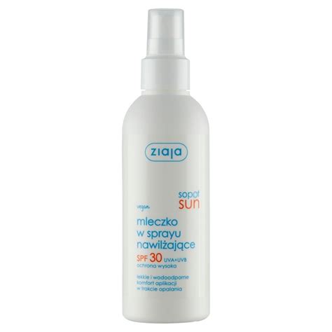 Ziaja Sopot Sun Mleczko w sprayu nawilżające SPF 30 170 ml Zakupy