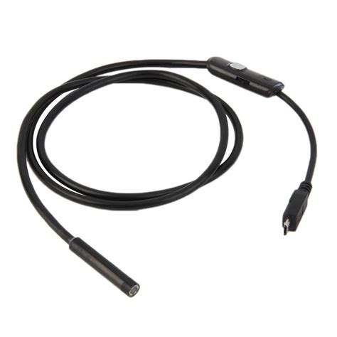 1 м/7 мм объектив USB кабель мини жесткая камера для осмотра змеиная ...