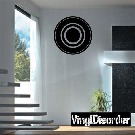 Shapes Circle Vinyl Wall Decal Or Car Sticker Mv009et Etsy