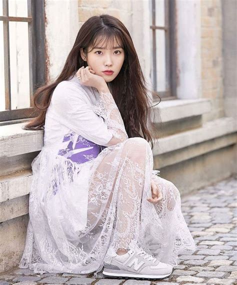 귀여운 아이유 뉴발란스 화보 사진 모음 사진 연예인 뉴발란스