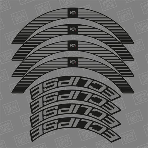 Jual Decal Stiker Rims Seli Eclipse 3 Cm Di Lapak Garasi Store Jogja