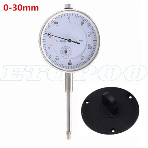 Dial Indicator 0 25mm 0 30mm 0 01mm With Lug Back Vicedeal