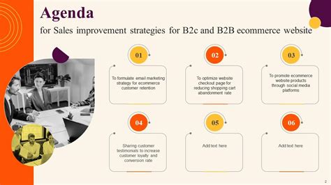Sales Improvement Strategies For B C And B B Ecommerce Website