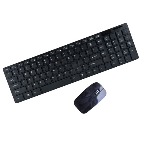 Slim Wireless Keyboard And Combo 2 4 Full Sized Silent Wireless Keyboard And Combo With Usb