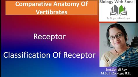 Receptor Classification Of Receptor Bsc 4th Semester Comparative