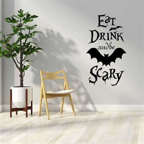 Gothic Wallpaper Halloween Wall Stickers Decor Hal Vicedeal