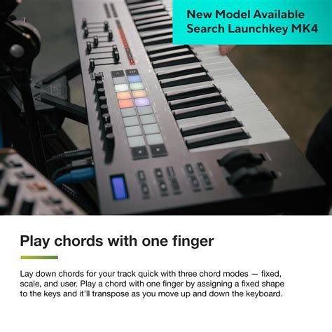 Novation Launchkey 49 Mk3 Midi Keyboard Controller Seamless Ableton Live