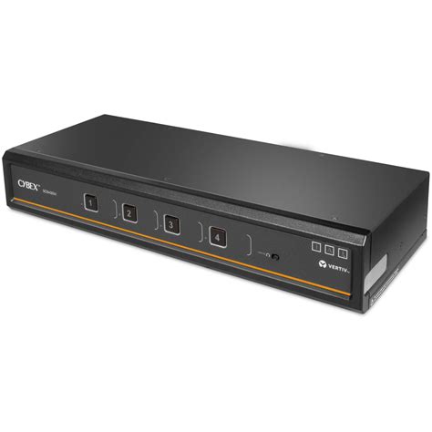 vertiv cybex sc900 secure kvm dual head 4 port universal and dvi d