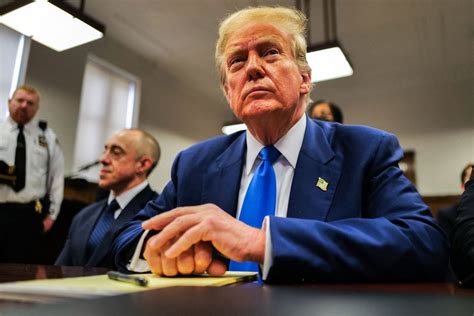 Judge Fines Trump After 10th Contempt Of Court As Former President Is